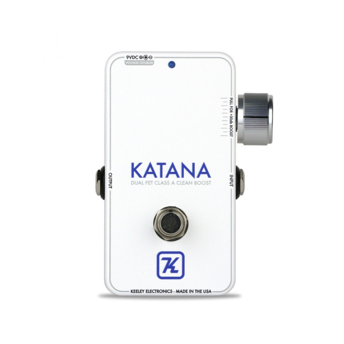 Keeley Electronics Katana Clean Boost - Throwback White Limited Edition