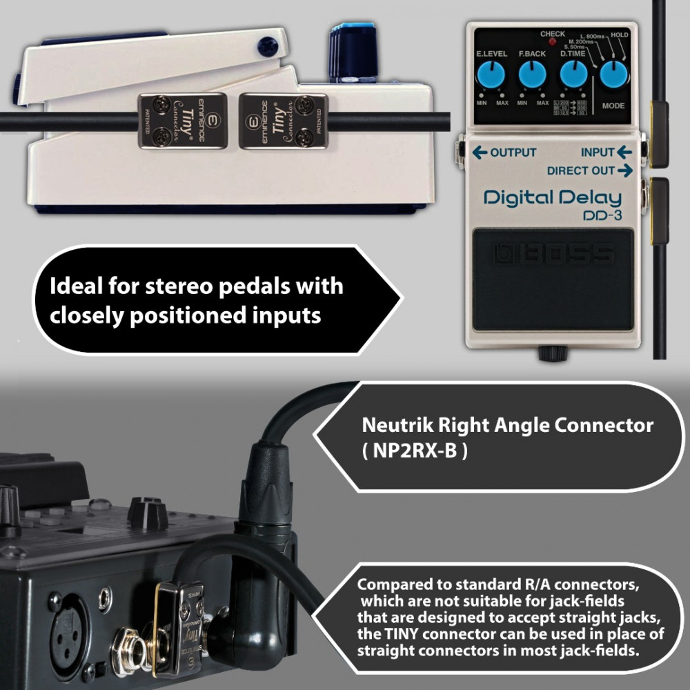 Eminence Tiny With Mogami Patch Cables