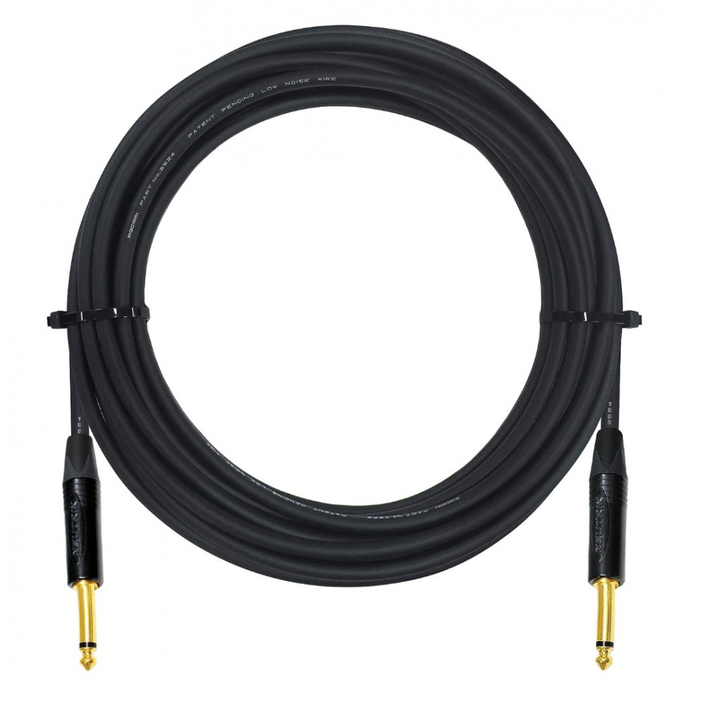 16 ft Straight to Straight Guitar & Bass Instrument Cable -Using Mogami ...