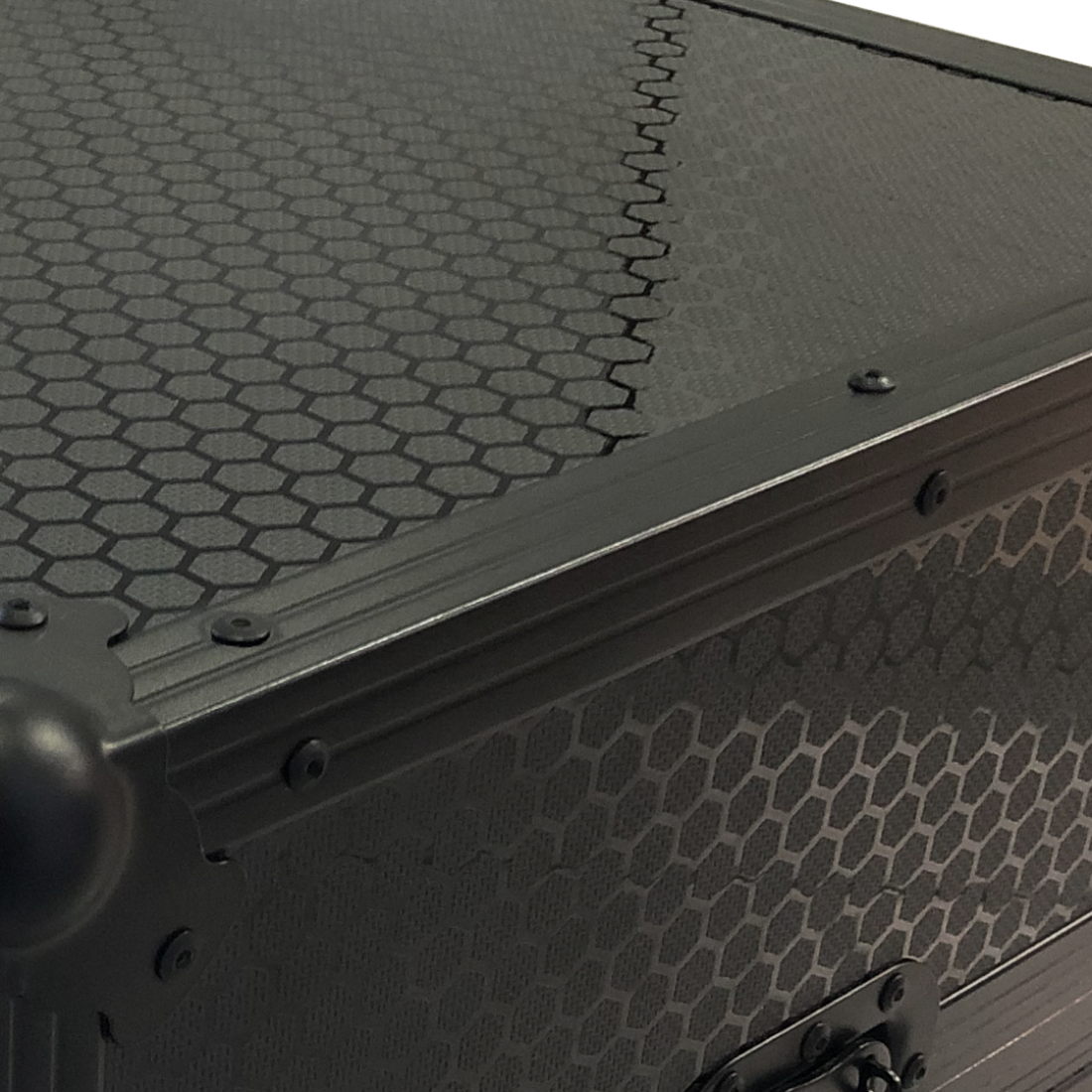 Flight Case Aluminum Angled Profiles Black