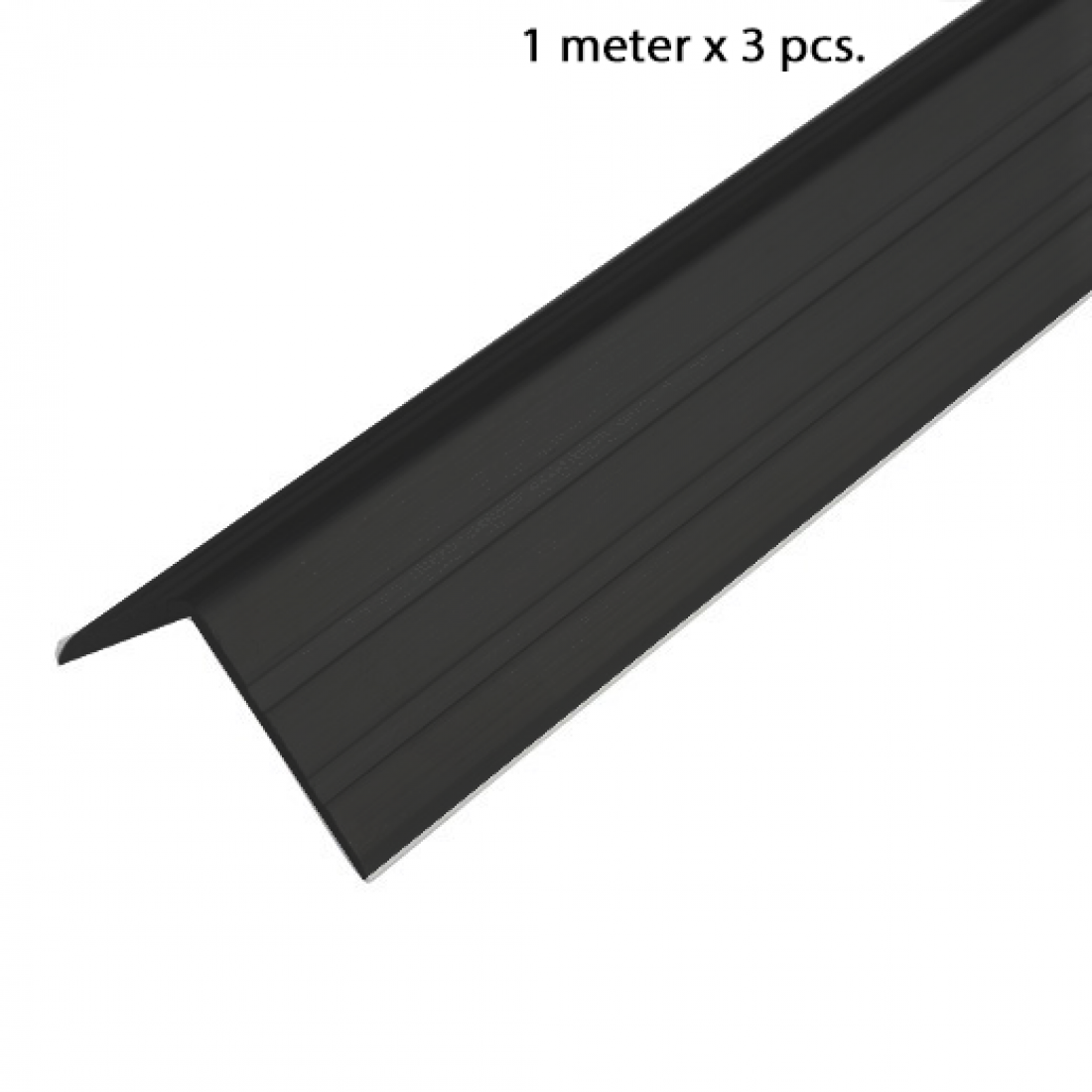 Flight Case Aluminum Angled Profiles Black