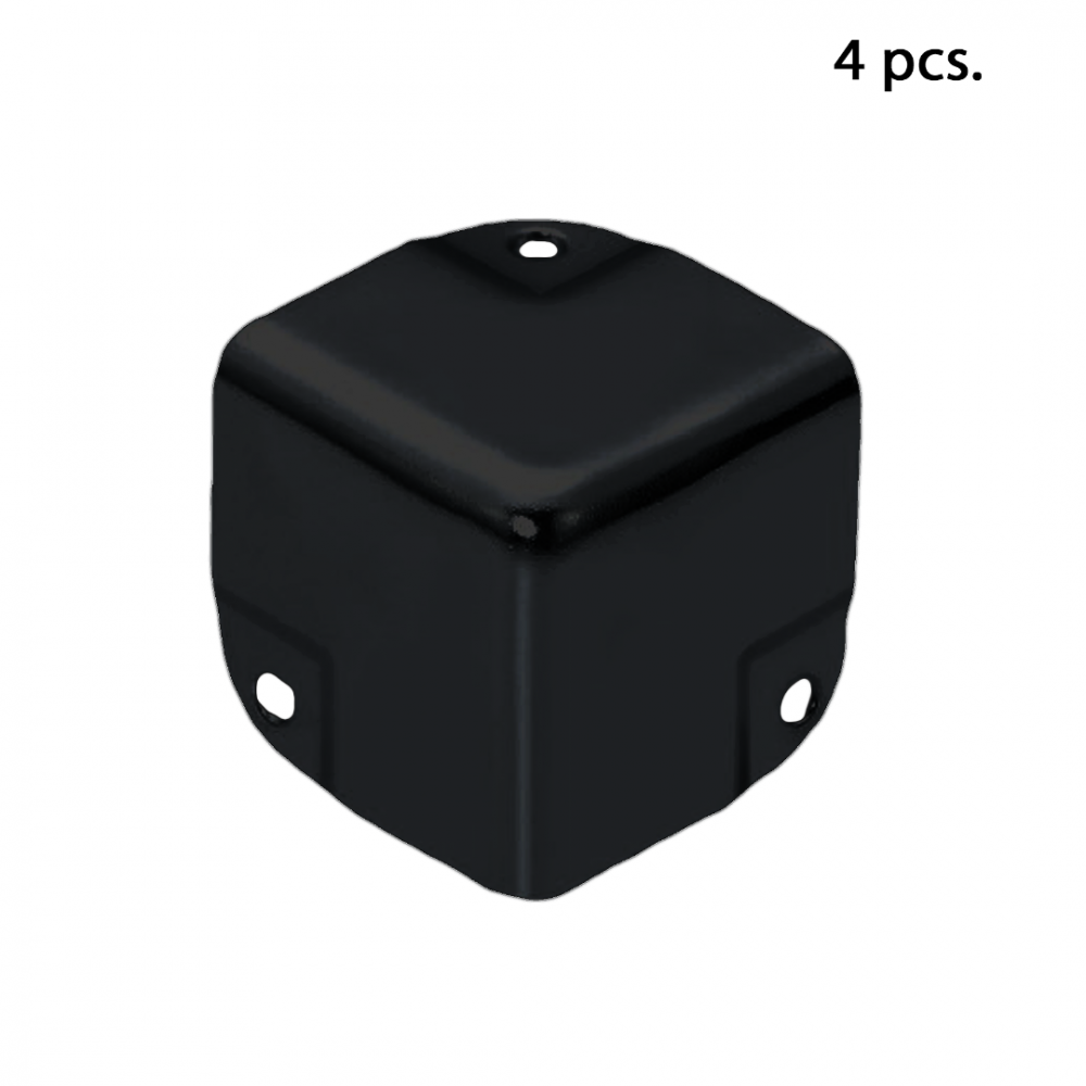 Flight Case Flat Corner Black