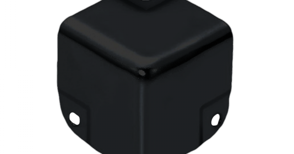 Flight Case Flat Corner Black