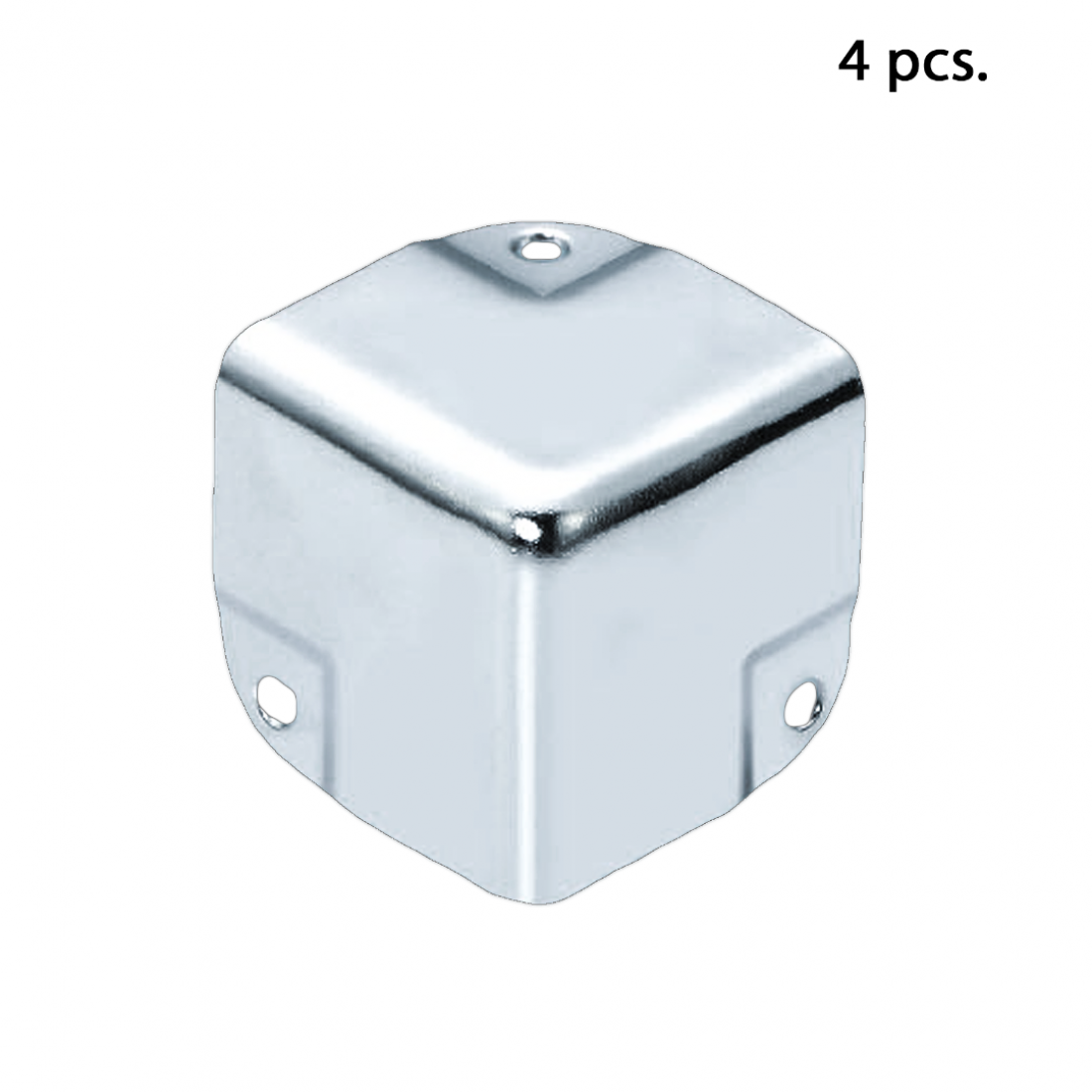 Flight Case Flat Corner Chrome