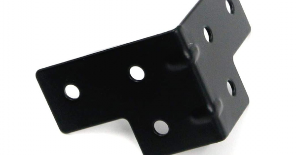 Flight Case Corner Brace Black