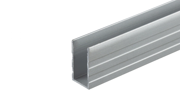 Aluminum U-Channel Silver